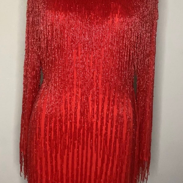Beaded Dress - Etsy