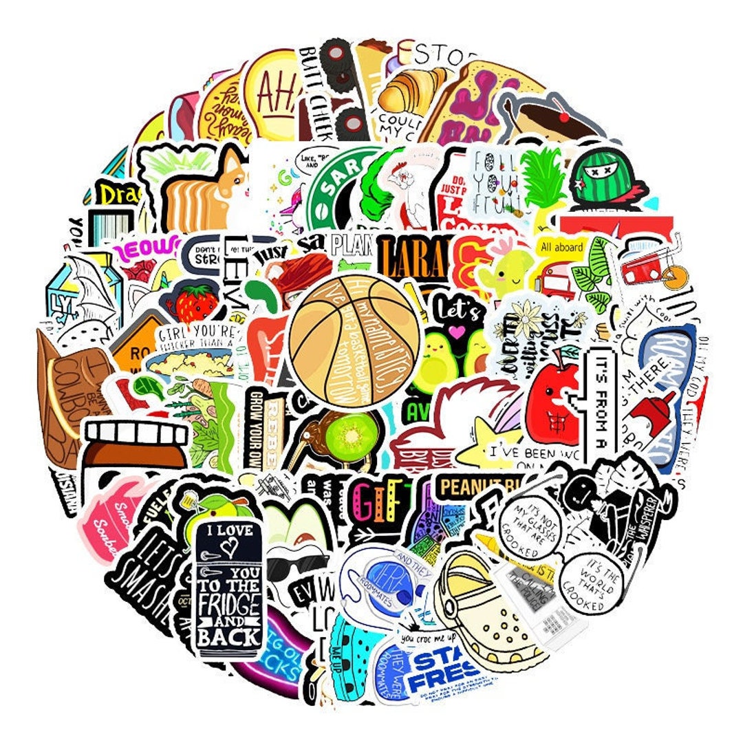 50PCS VSCO Stickers Pack for Laptop Bicycle Tumbler Skateboard - Etsy