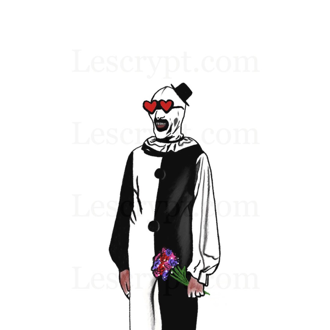 Terrifier Art the Clown Png - Etsy