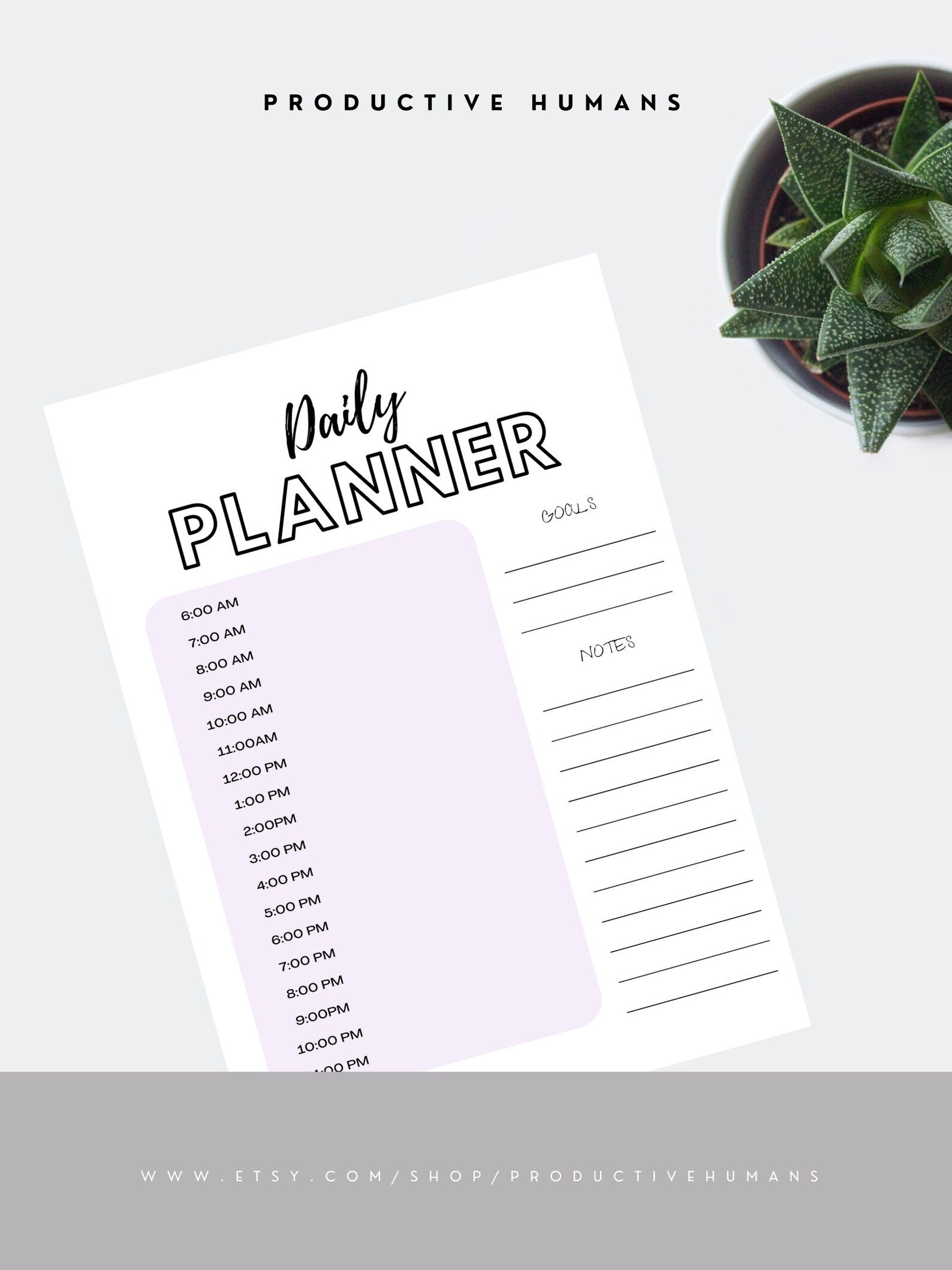 Monthly, Weekly, and Daily Printable Planners for Productivity - Office ...