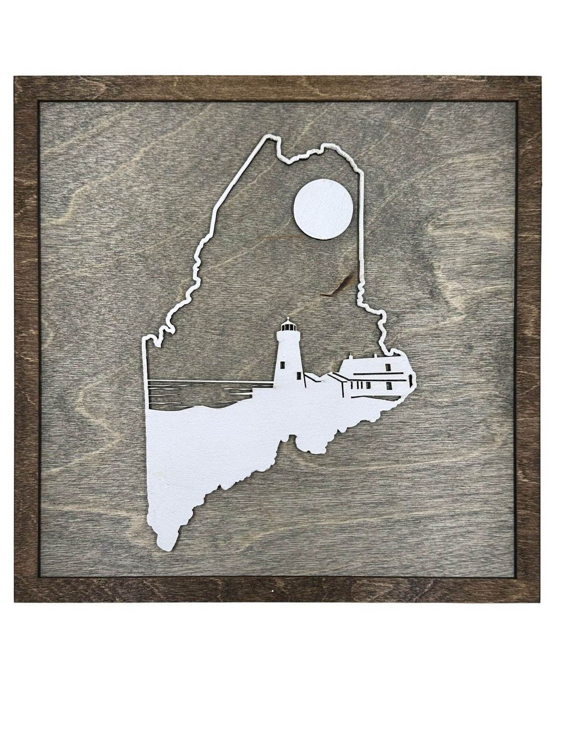 Portland Head Light, Silhouette - Etsy