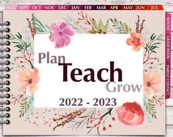 2023 Teacher Planner Digital - Etsy
