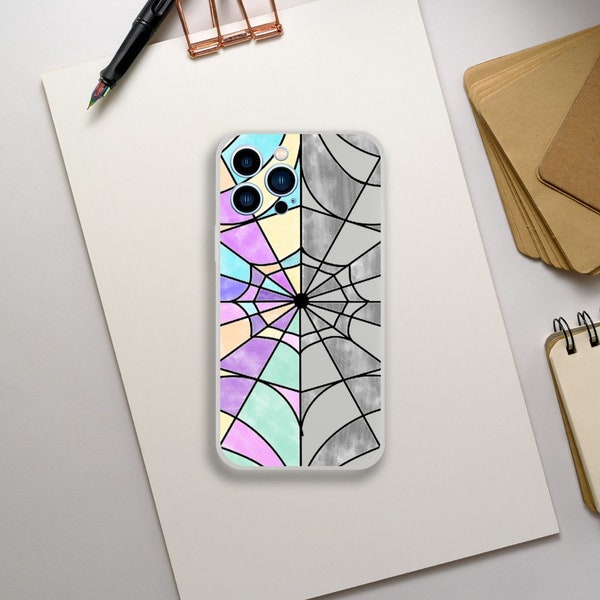 Wednesday Stained Glass Phone Cases - Etsy UK