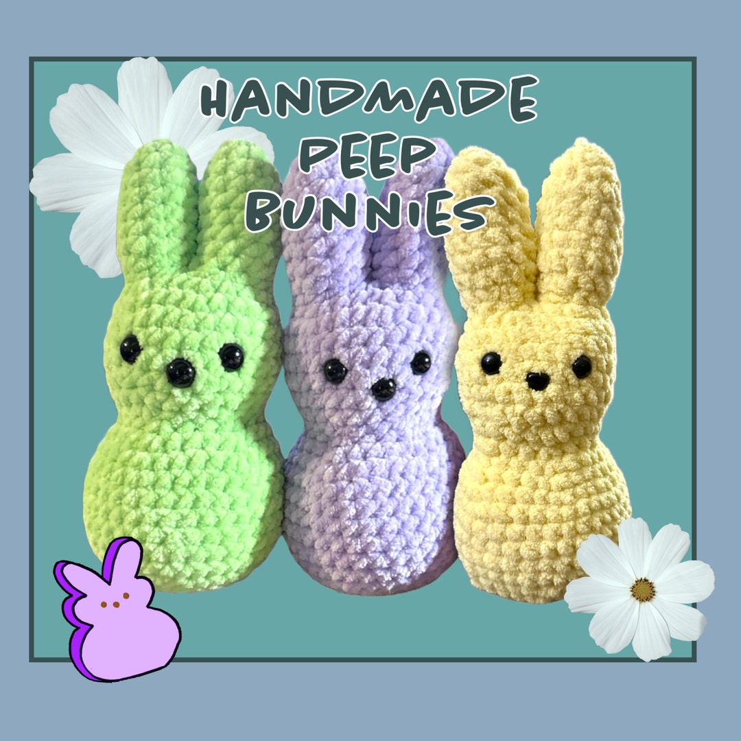 Handmade Peep Bunnies - Etsy
