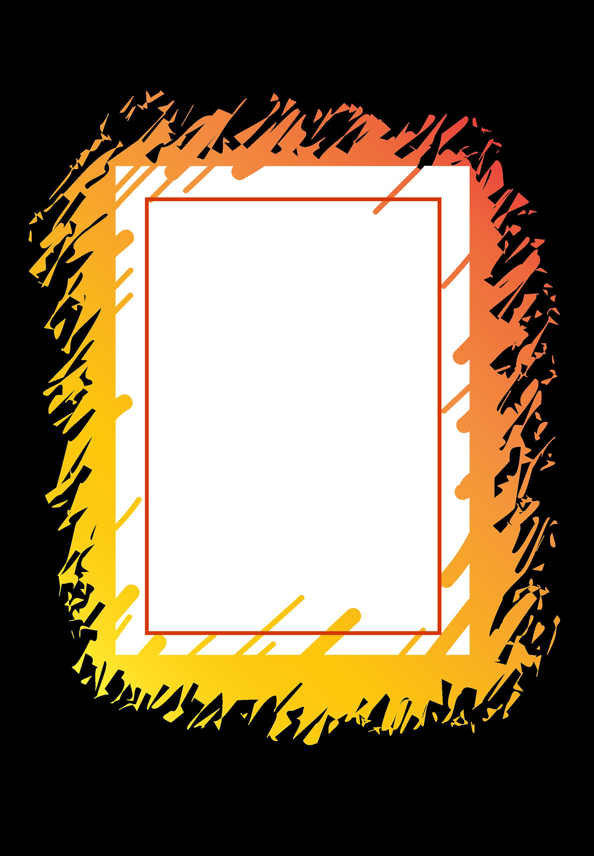 Decorative Border Svg Floral Border Decorative Frame - Etsy