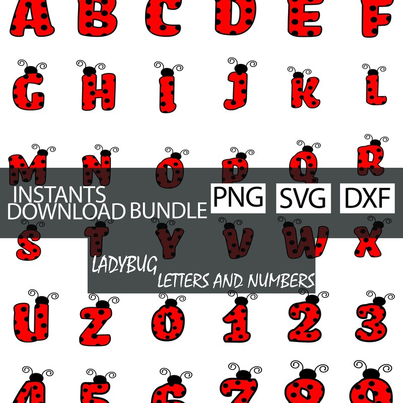 Ladybug Clip Art - Etsy