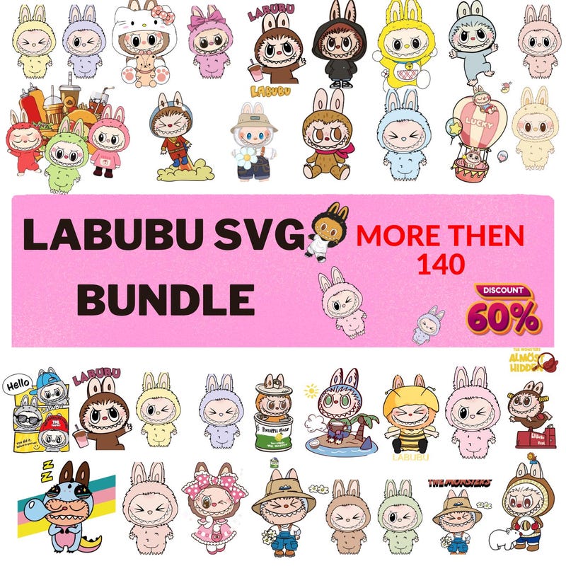 Labubu Vector - Etsy