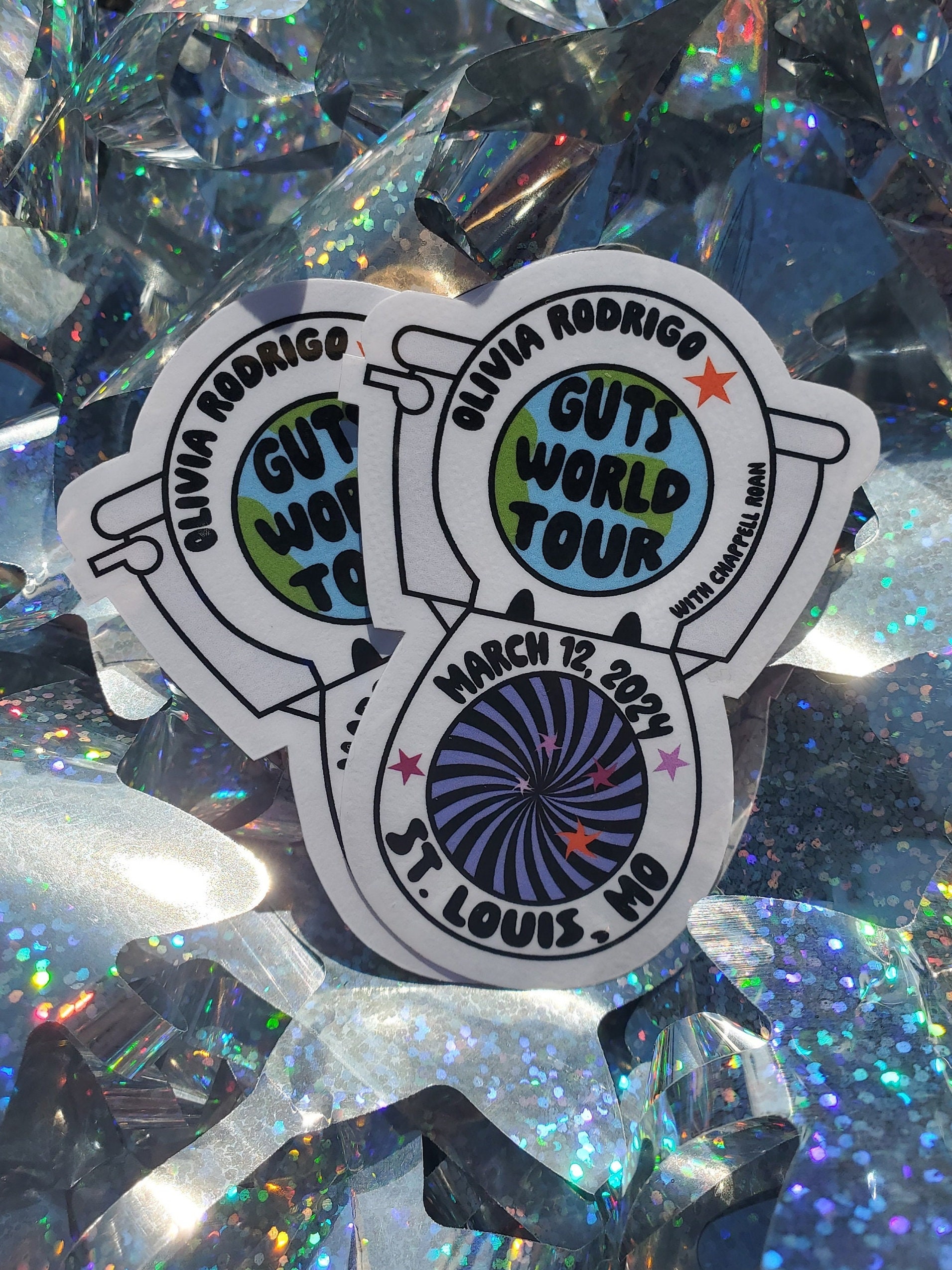 Guts World Tour Vinyl Sticker Customizable - Etsy