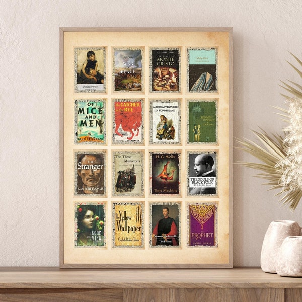 Literature Poster - Etsy