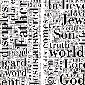 Bible Word Art for Your Favorite Books of the Bible, 6 Printable Word ...