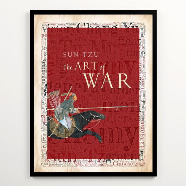 Sun Tzu Art of War Poster - Etsy