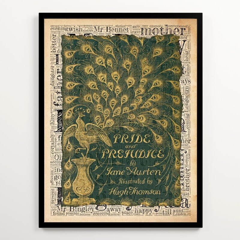 Jane Austen Poster - Etsy