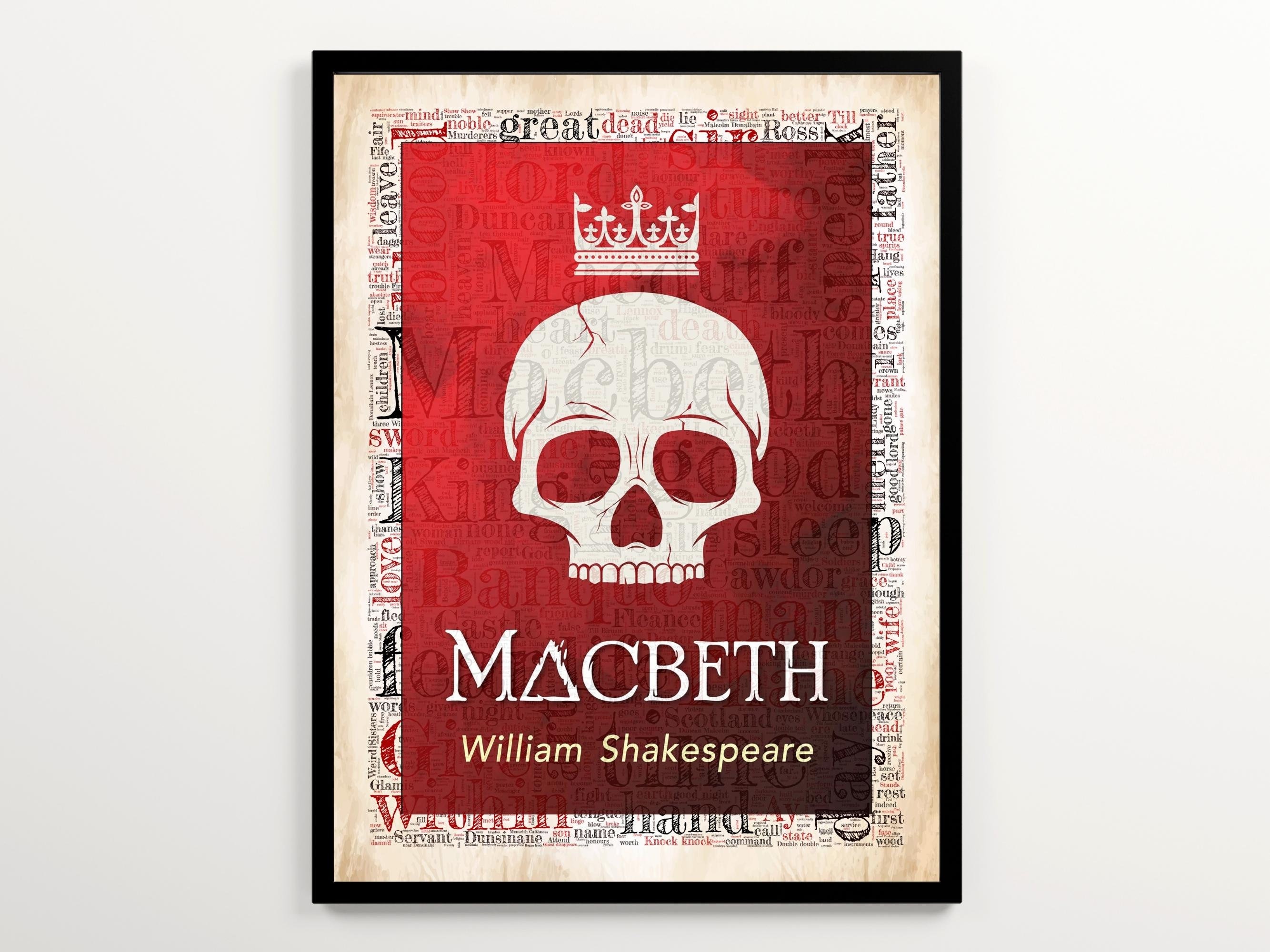 Macbeth Book Cover Drawing