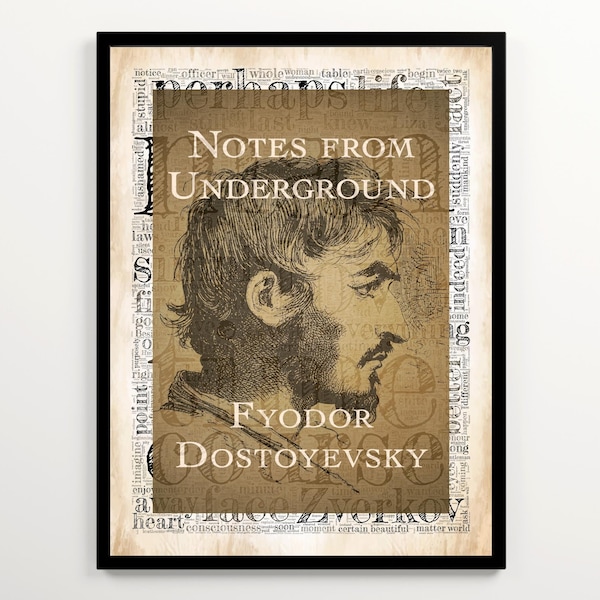 Dostoevsky Fyodor Notes From Underground - Etsy