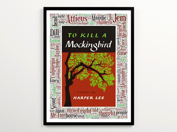 Tuer Un Oiseau Moqueur Atticus House To Kill A Mockingbird Poster