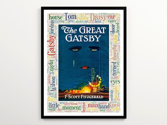 Great Gatsby Movie Book Cover