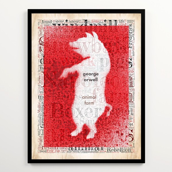 George Orwell Animal Farm Posters - Etsy