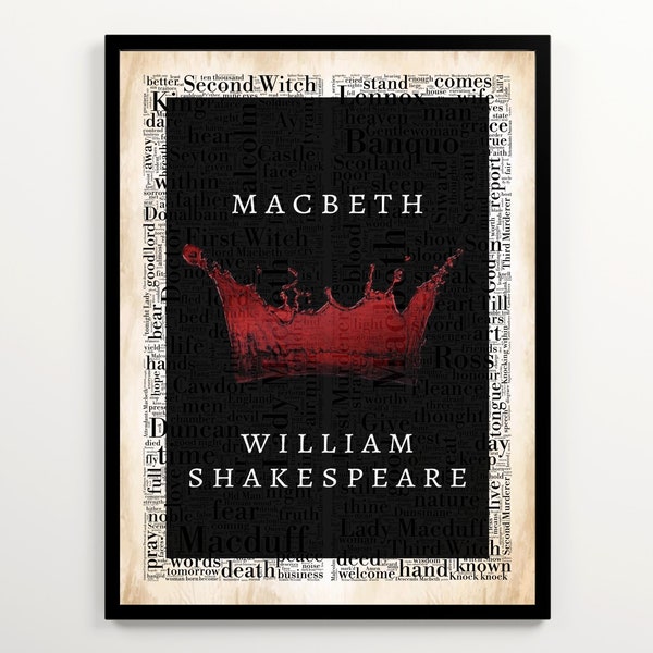 Shakespeare Poster - Etsy