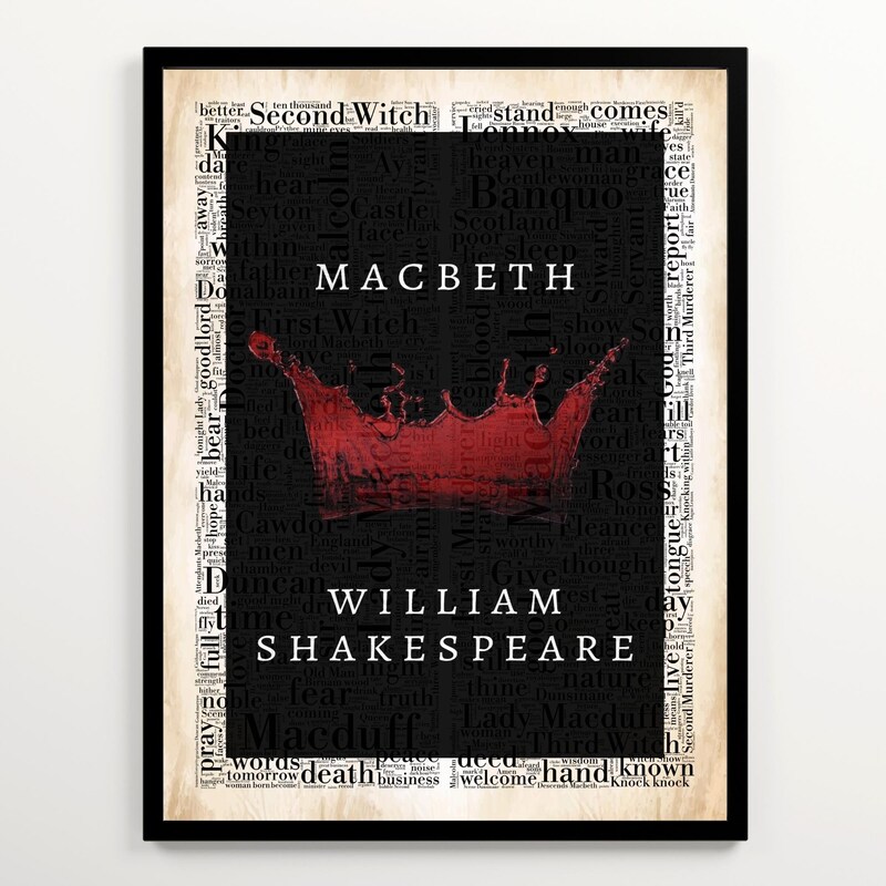 Macbeth Poster - Etsy UK