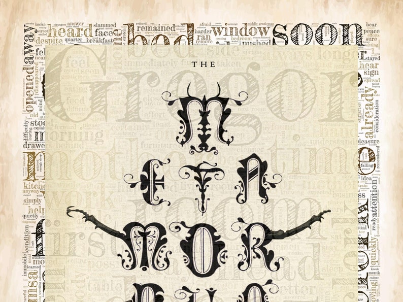 Franz Kafka the Metamorphosis Book Cover on Vintage Word Cloud ...