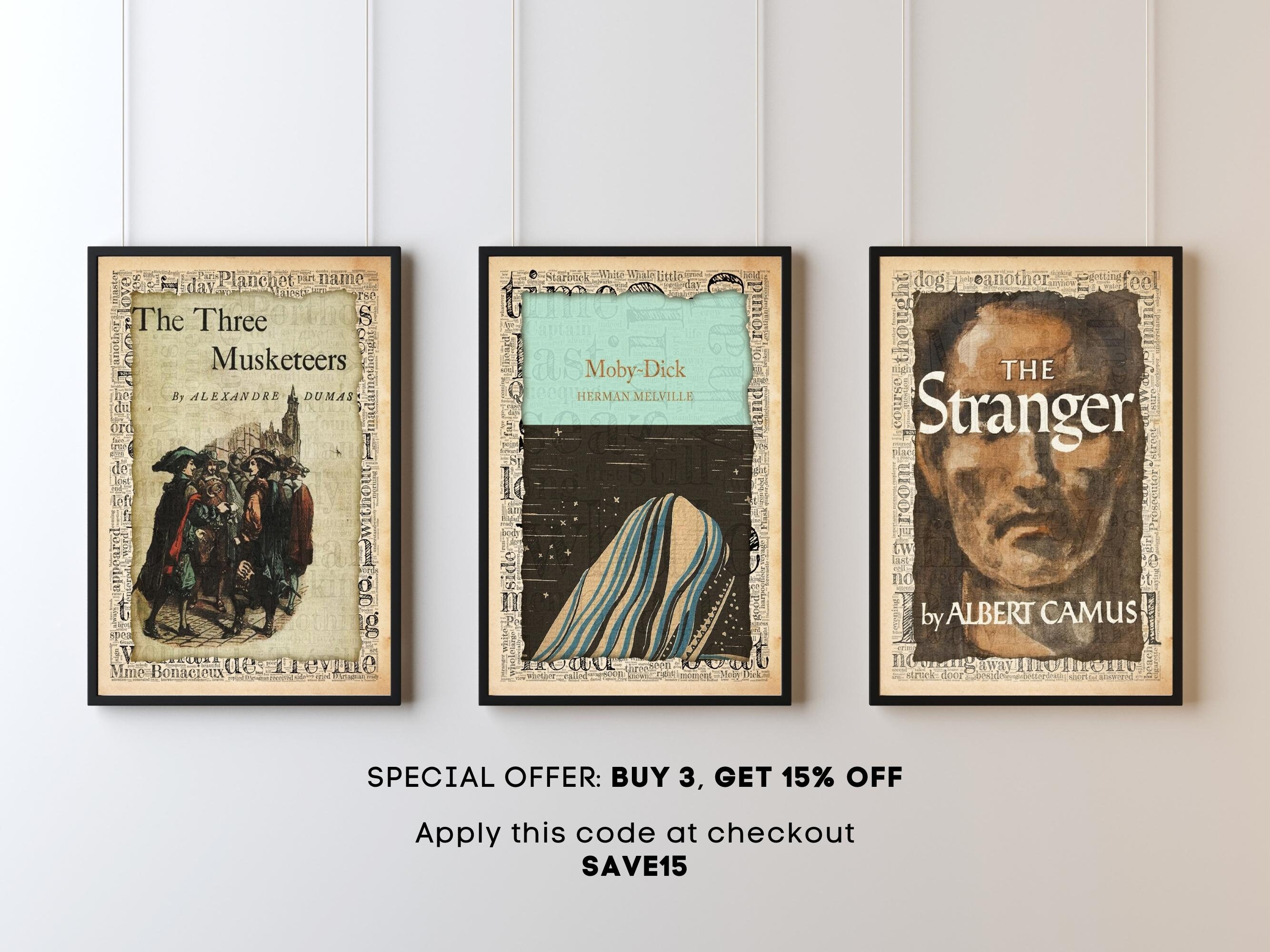 Of Mice and Men Vintage Book Cover Art on Word Cloud Background, John ...