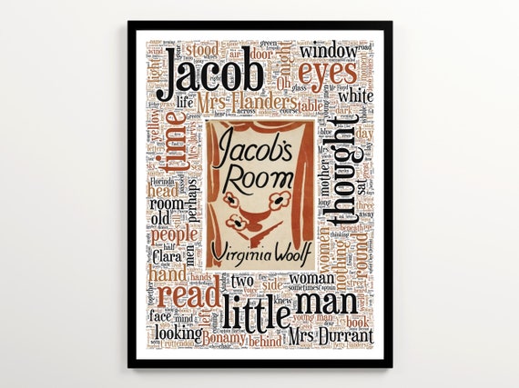 Virginia Woolf's Jacob's Room Book Cover Print Book - Etsy