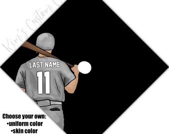 Baseball Hard Work Beats Talent-grad Cap Topper Graduation Gift Tassel ...