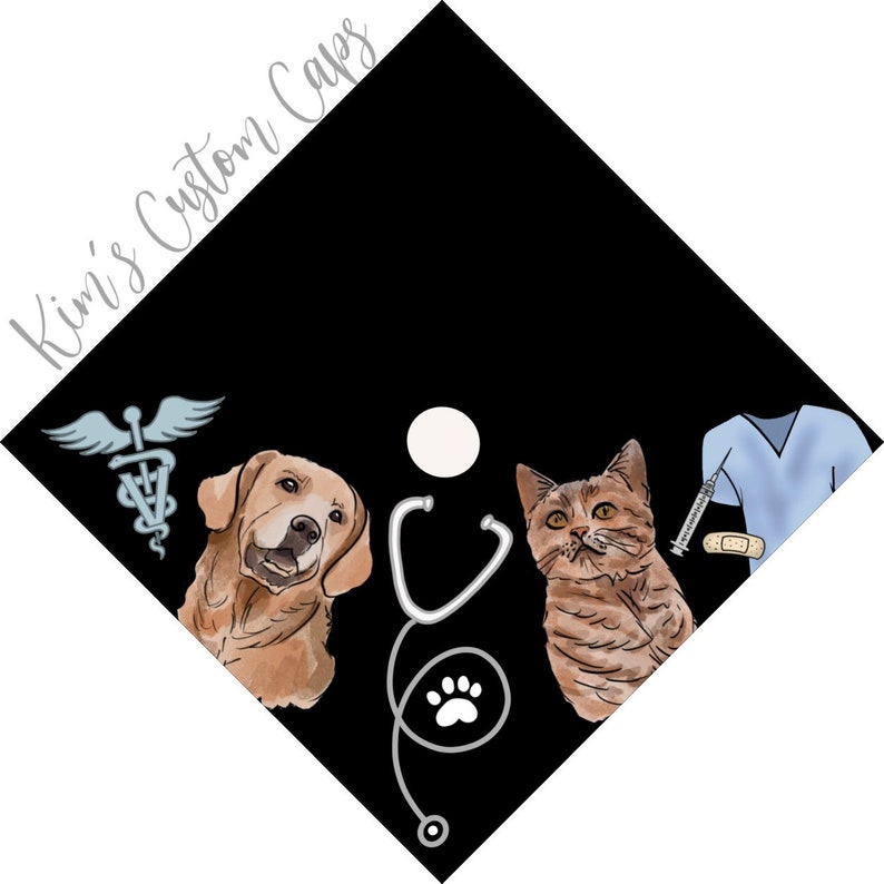 Veterinarian Veterinary Technician Vet Tech Animal Science Printed ...