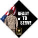 Army Military ROTC Printed Graduation Cap Topper - Etsy