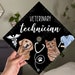 Veterinary Vet Tech Graduation Cap Topper - Etsy