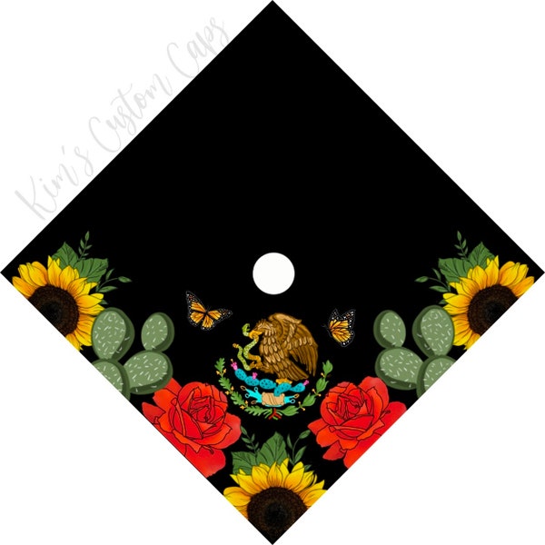 Mexican Graduation Cap Topper - Etsy
