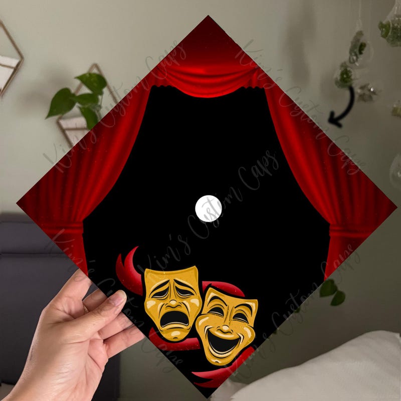 Grad Cap Theatre - Etsy