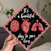 Nurse Nursing Medical Doctor Anatomical Heart Graduation Cap Printed ...