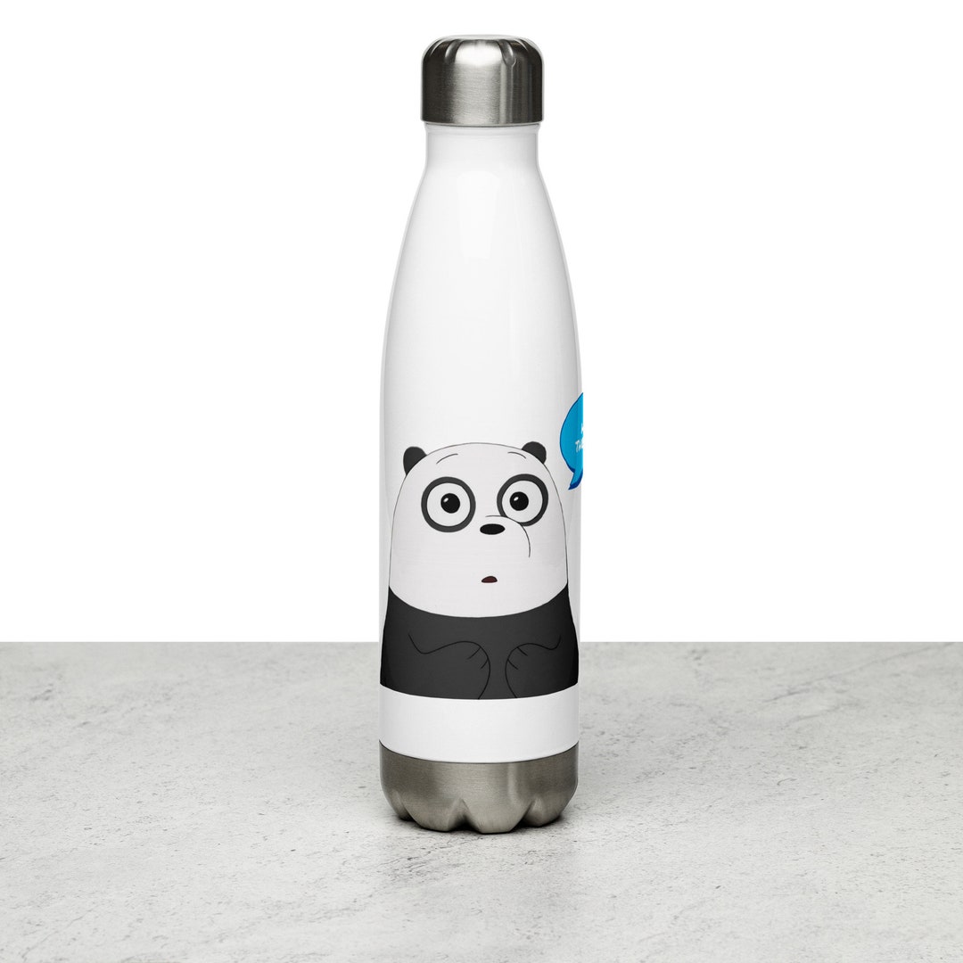 Awkward Panda Bottle, Cute Panda, Cute Water Bottle, Thermos Flask ...