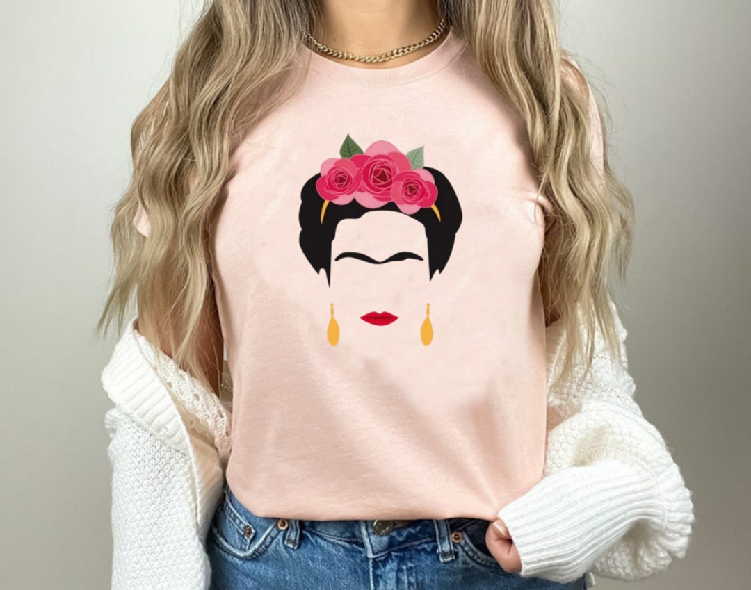 Frida Khalo Shirt, Frida Khalo T Shirt,frida Khalo Print, Frida Khalo ...