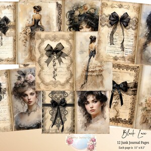 Victorian Women Junk Journal Pages, Victorian Ladies Junk Journal ...