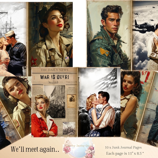 World War Ii Printables - Etsy