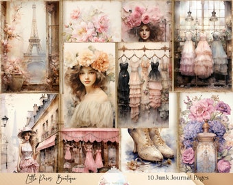 Victorian Journal Cards Digital Victorian Ephemera Scrapbooking ...