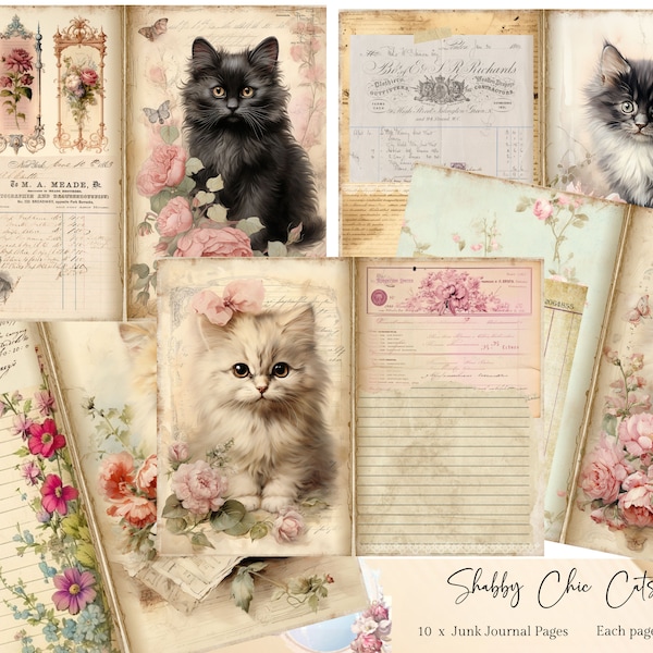 Cat Papers - Etsy