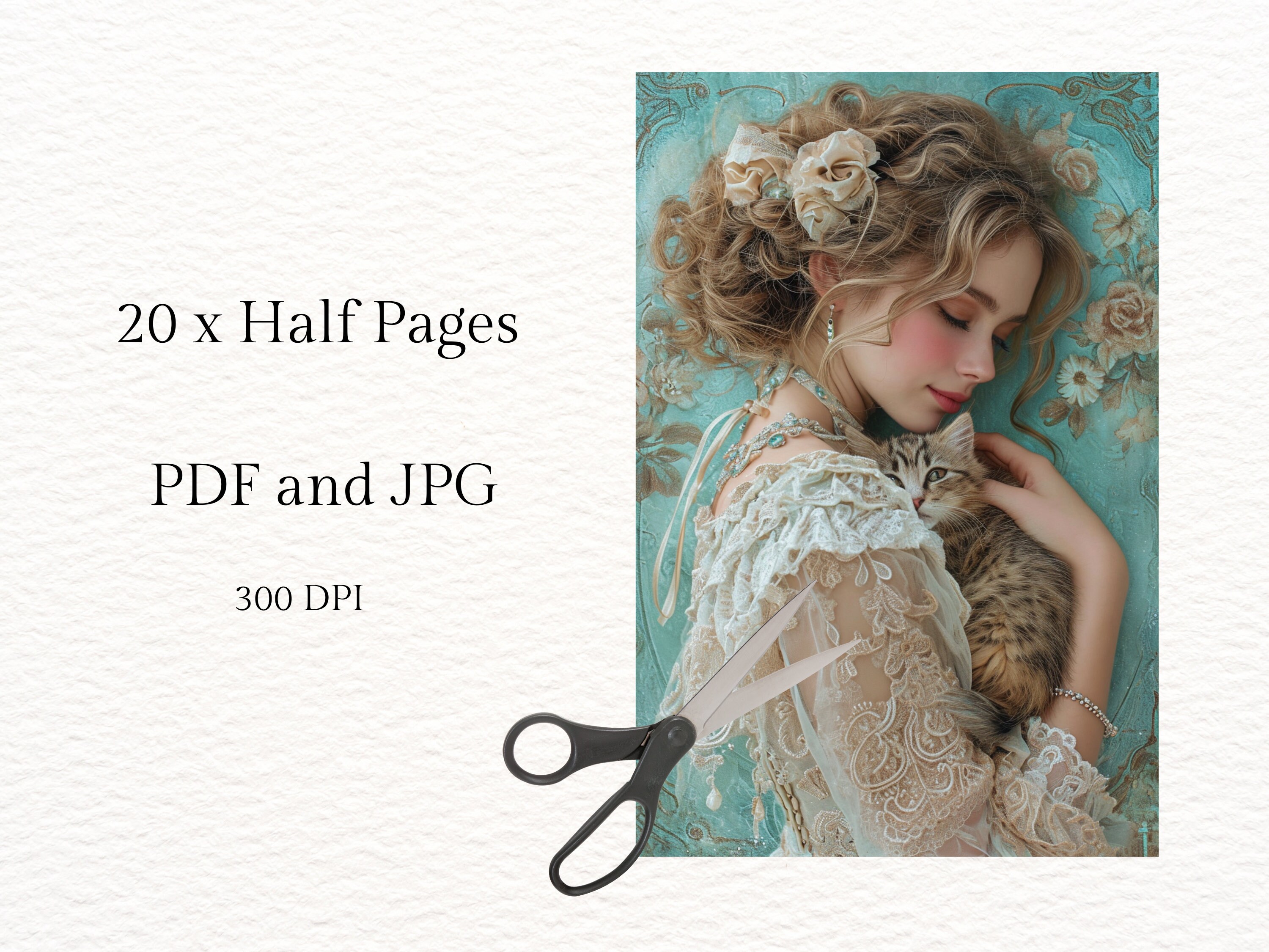 Victorian Women Junk Journal Pages, Ladies Hats Junk Journal, Victorian ...