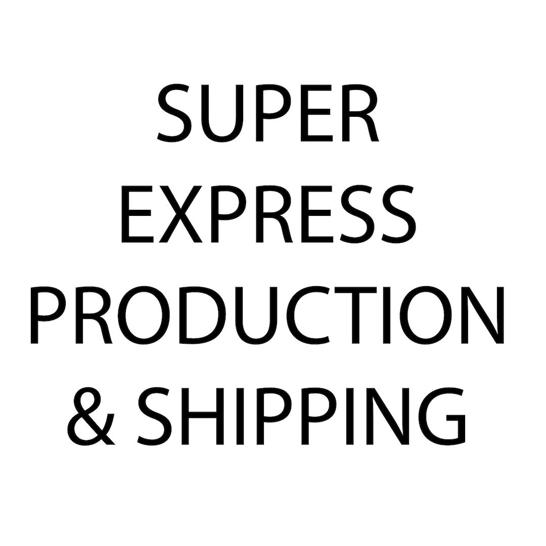 Super Express Processing & Shipping - Etsy
