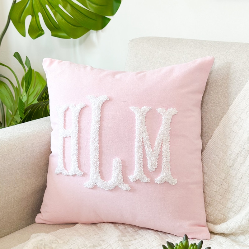 Pink Nursery Pillows - Etsy