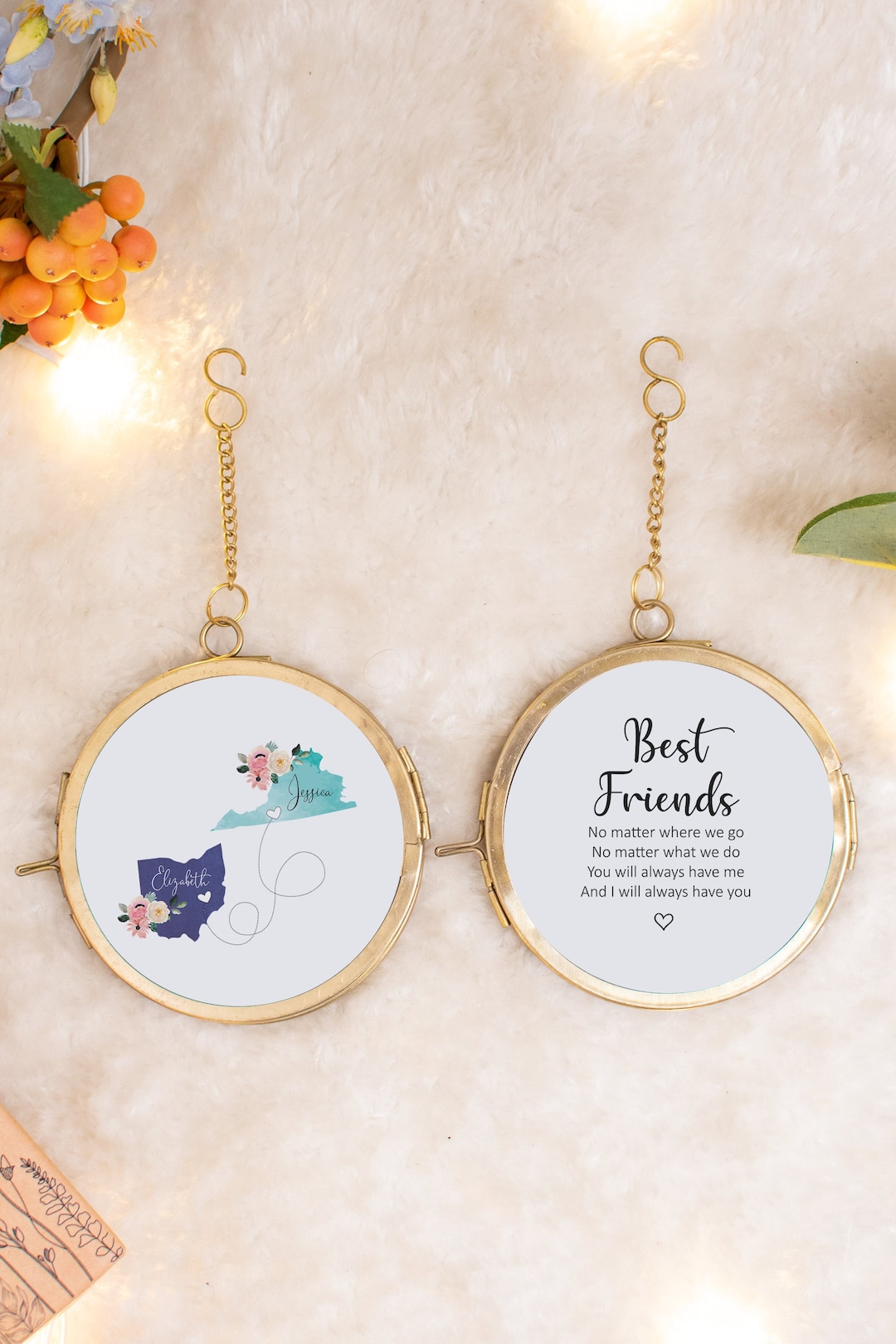 Going Away Gift for Best Friend Long Distance Ornament for - Etsy Going Away Gift for Best Friend Long Distance Ornament for - Etsy