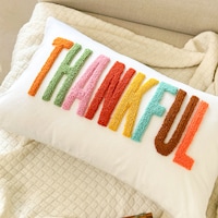 Fall Happy Camper Burlap Pillow, Autumn Camper, Fall Trailer ...