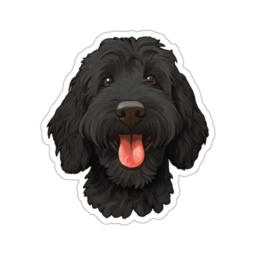 Lively Black Doodle | Sticker | Personalize | Limited Edition | Decal ...