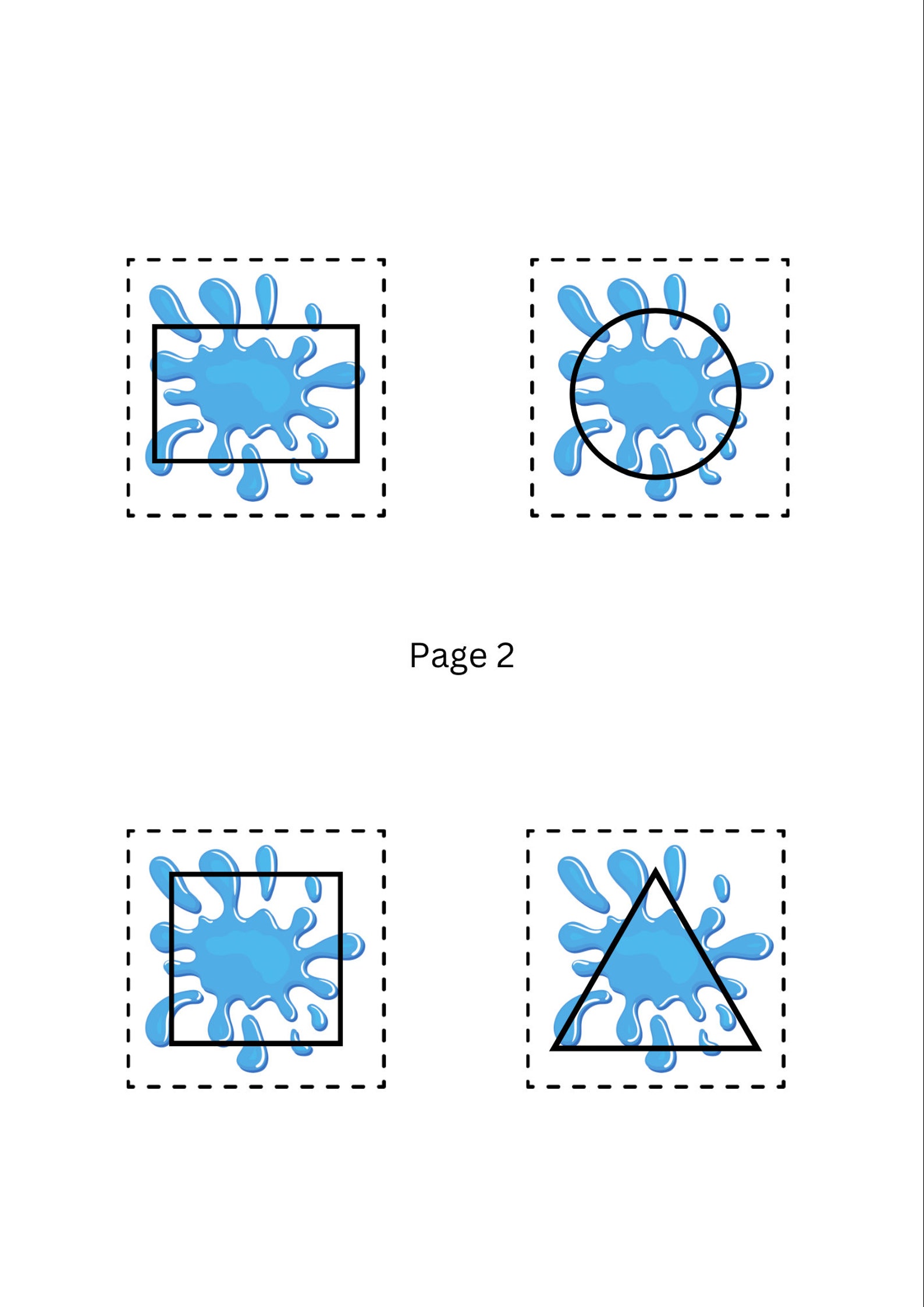 Shape Recognition Fire Safety Worksheet, Daycare, Preschool, Homeschool ...