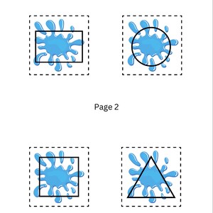 Shape Recognition Fire Safety Worksheet, Daycare, Preschool, Homeschool ...