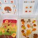 Daycare, Playroom, Classroom Fall Theme Cards for Sensory Play, Color ...