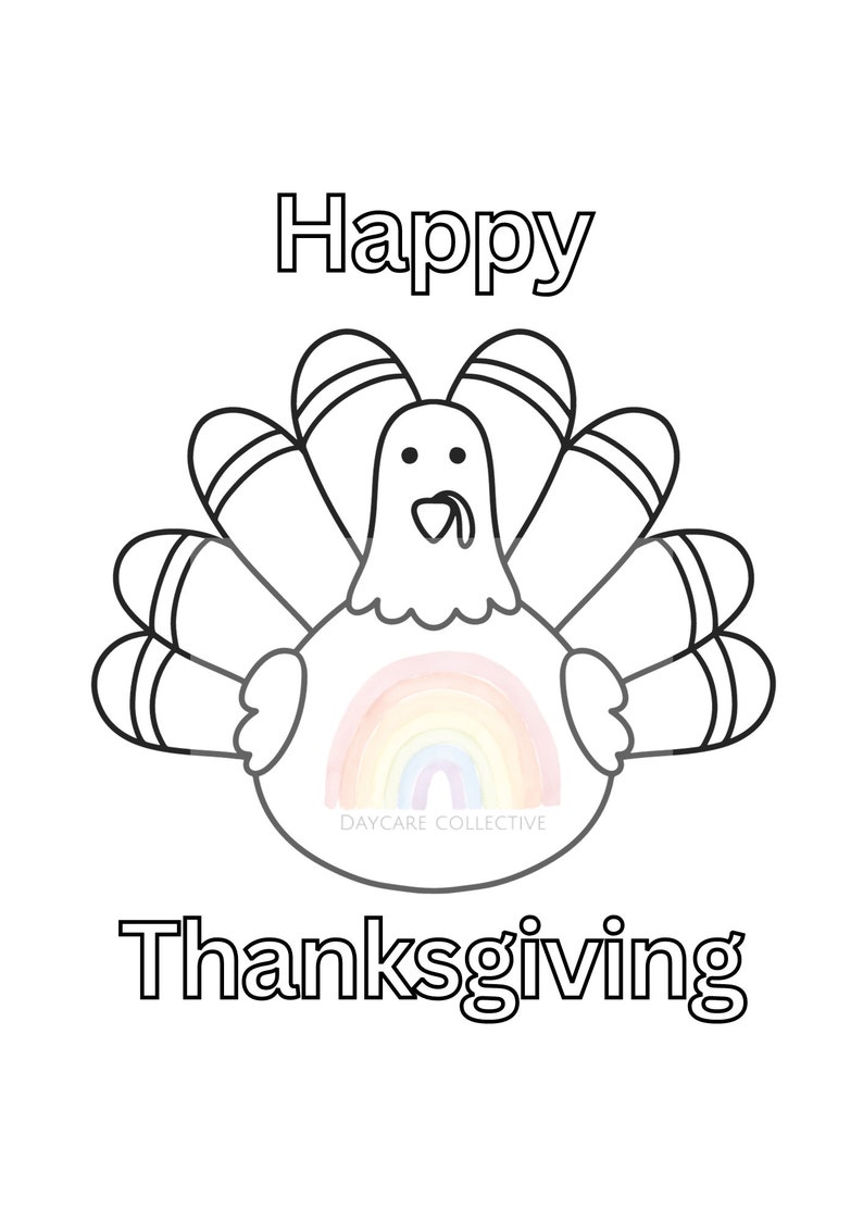 Thanksgiving Craft Printable, Kids, Children, Handprint, Paint ...