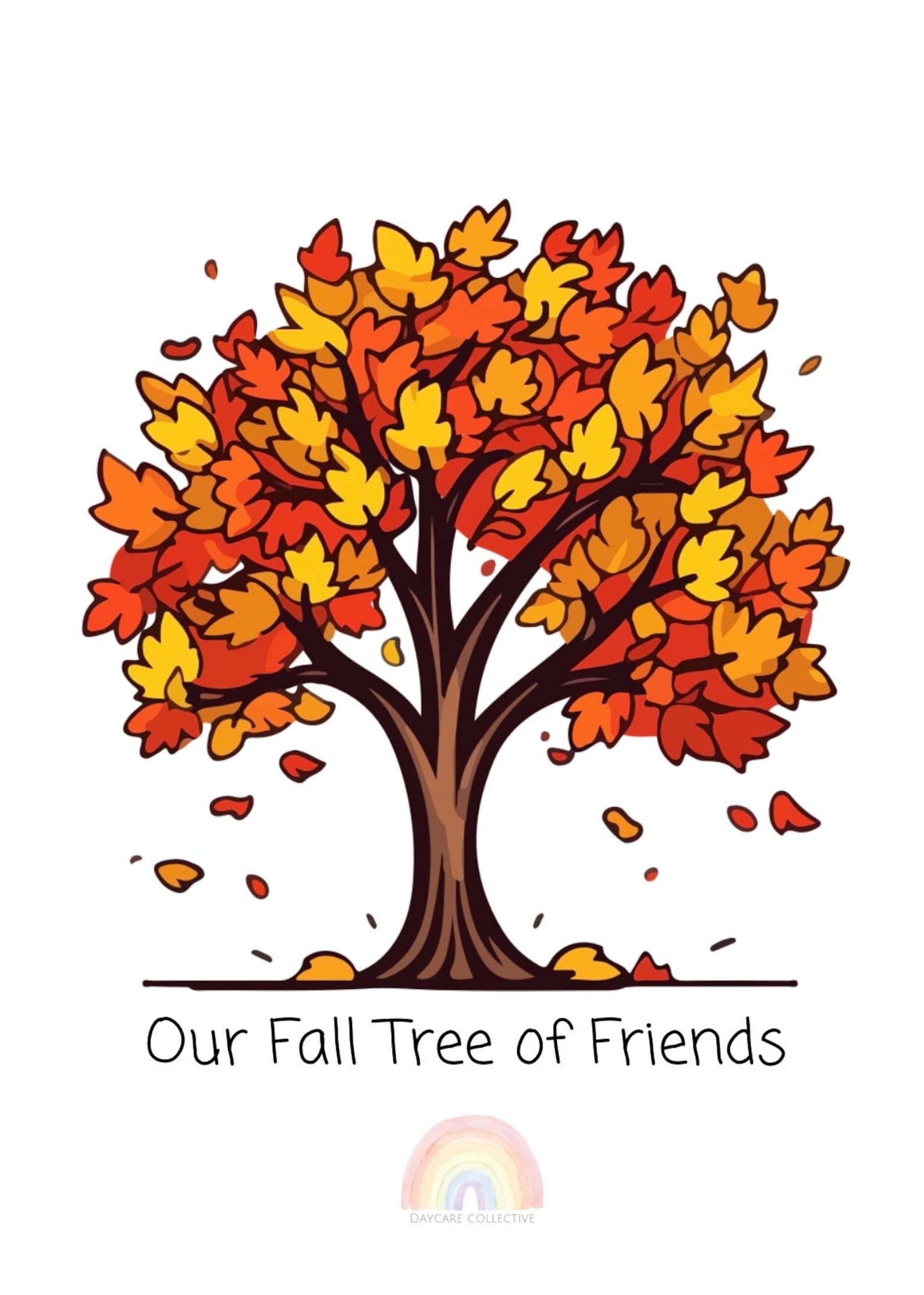 Daycare, Playroom, Classroom Fall Theme Cards for Sensory Play, Color ...